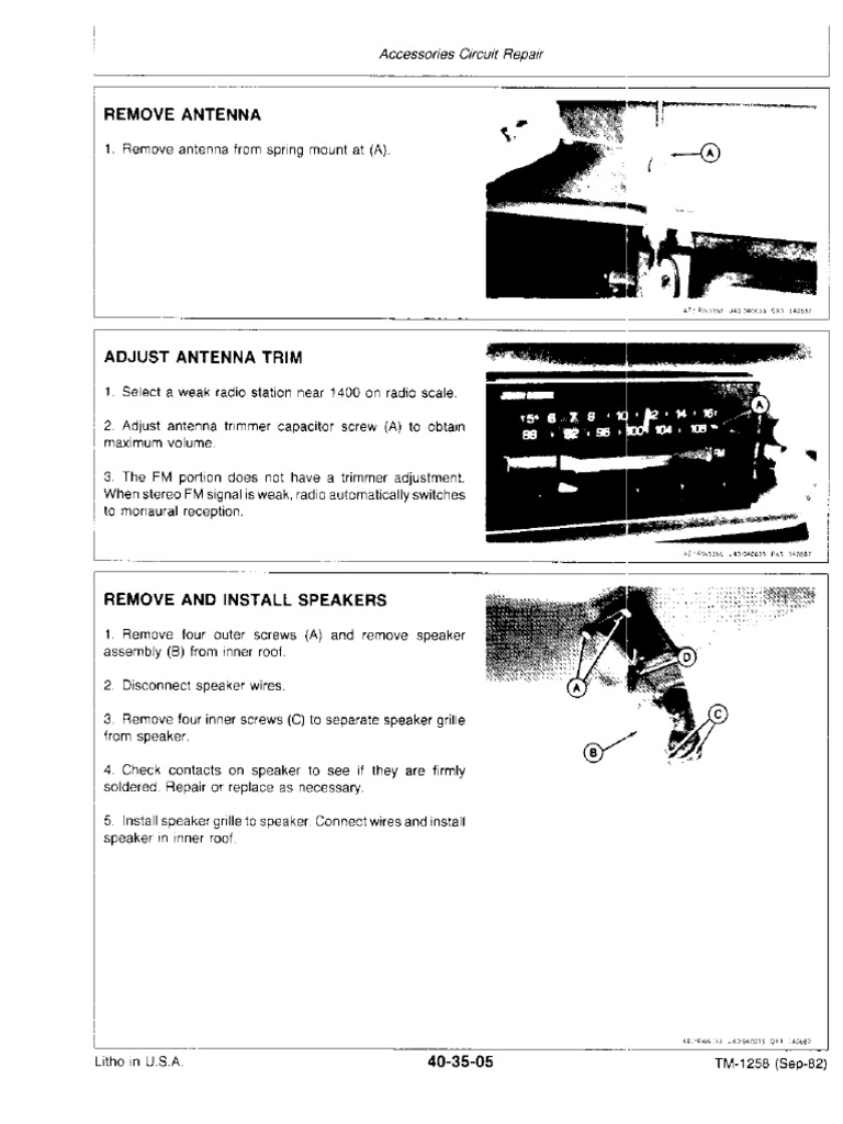 4650 and 4850 Section 40 | PDF | Electrical Connector | Switch