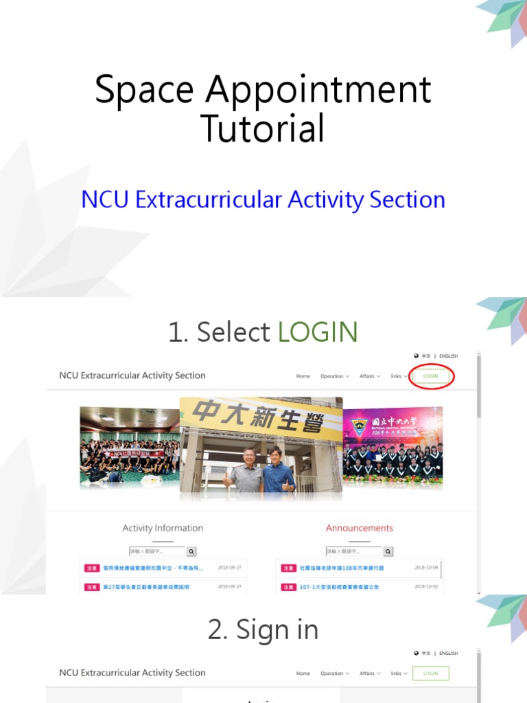 Space Appointment SOP | PDF