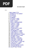 English Chunks: A Comprehensive List | PDF