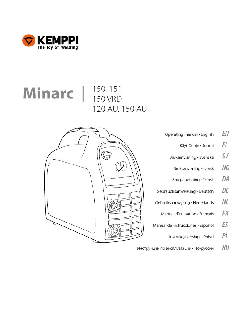 Minarc 150 151 Om en | PDF | Welding | Construction