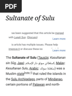 Sultan Sharif-ul Hashim: Founder of Sulu | PDF | Ummah | Prophets And ...