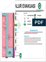Contoh Design Layout Rute Evakuasi & Apar | PDF