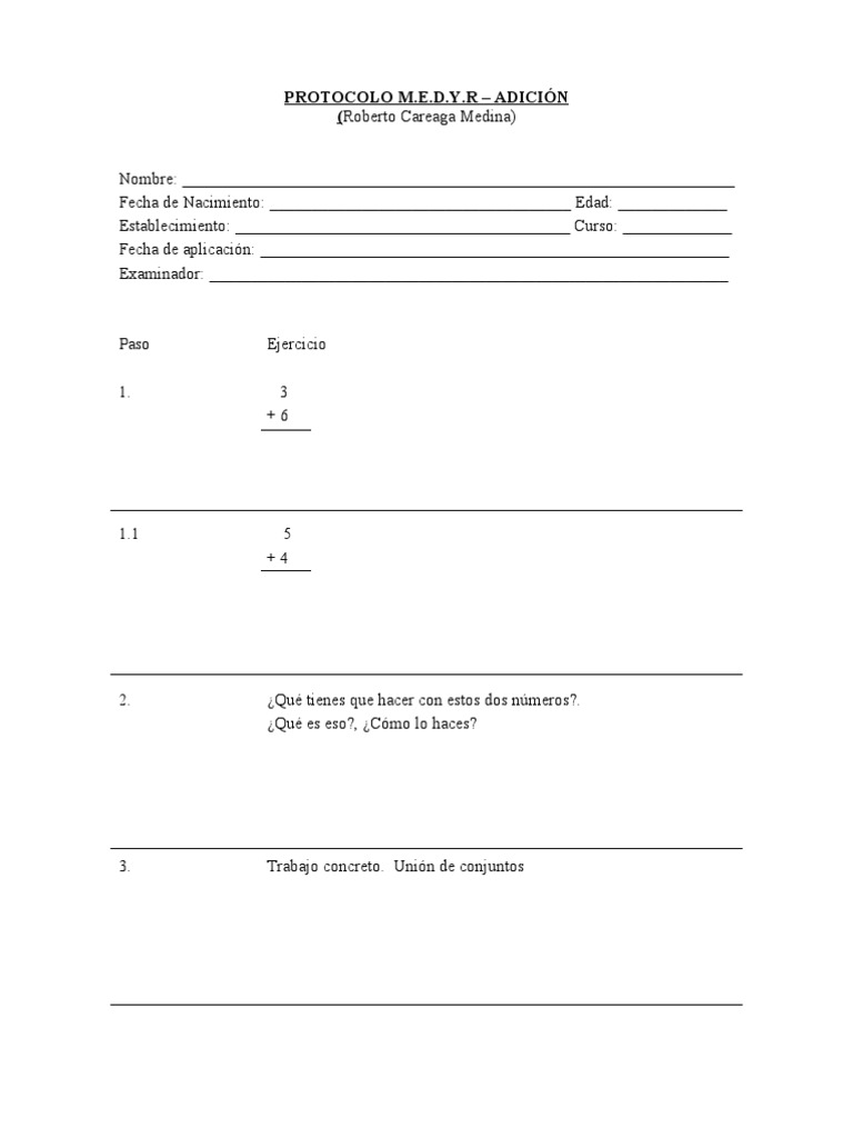 Protocolo Medyr. | PDF