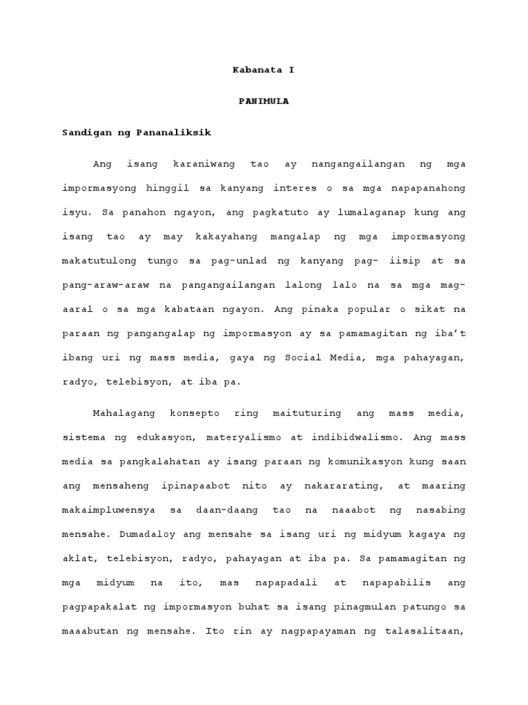 Filipino Research | PDF