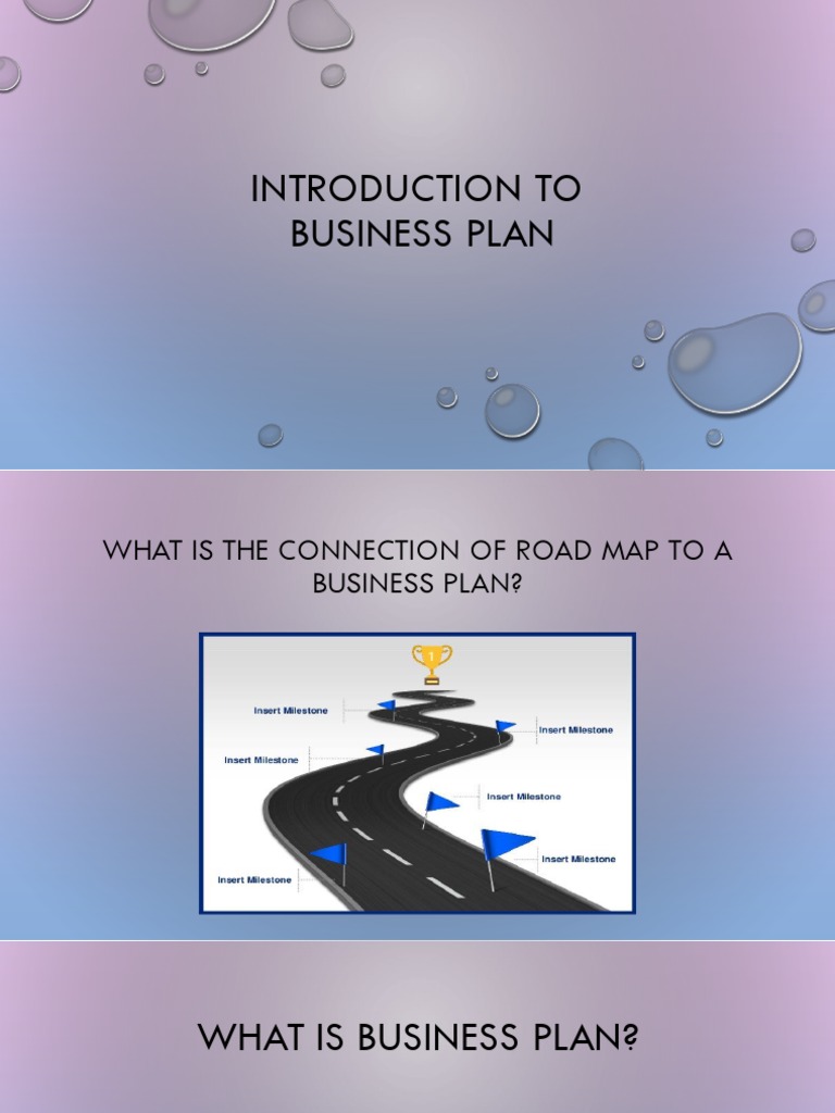 Introduction To Business Plan | PDF | Business Plan | Entrepreneurship