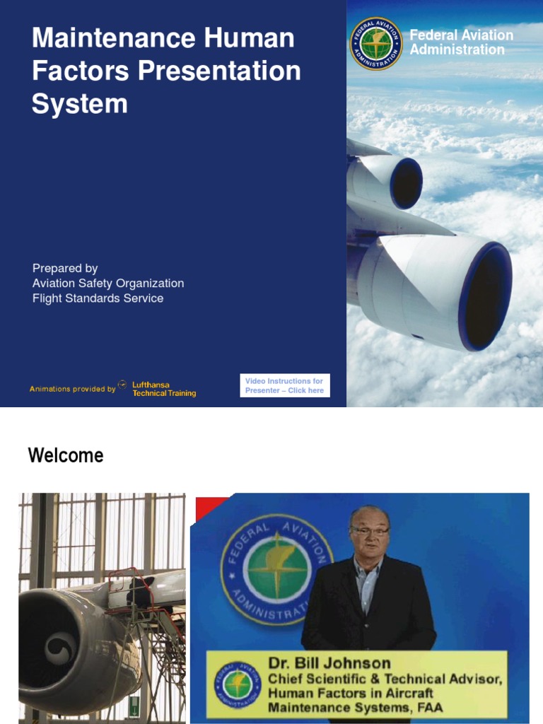 Human Factors in Aviation Maintenance | PDF | Human Factors And ...