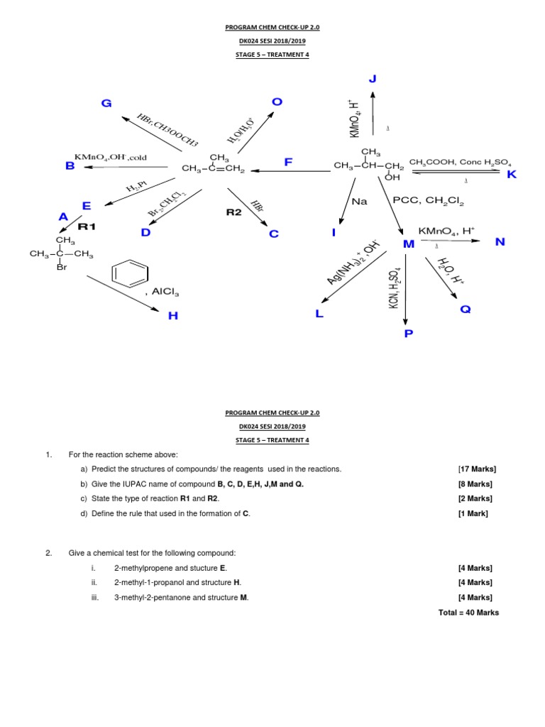Program Chem Check-Up 2.0: Predicting structures, naming compounds and ...
