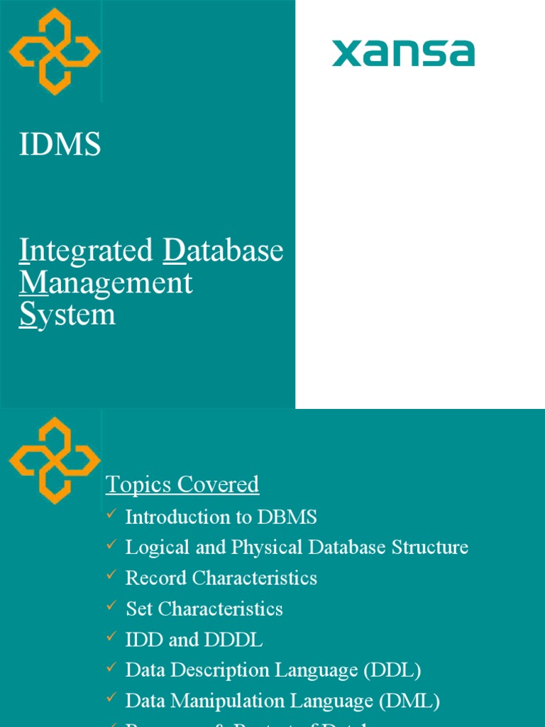 Idms Integrated Database Management System | PDF | Databases | Database ...