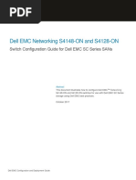 Dell S5248F-ON Switch Setup Guide | PDF | Network Switch | Computer Network