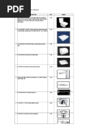 CR Checklist | PDF | Domestic Implements | Excretion
