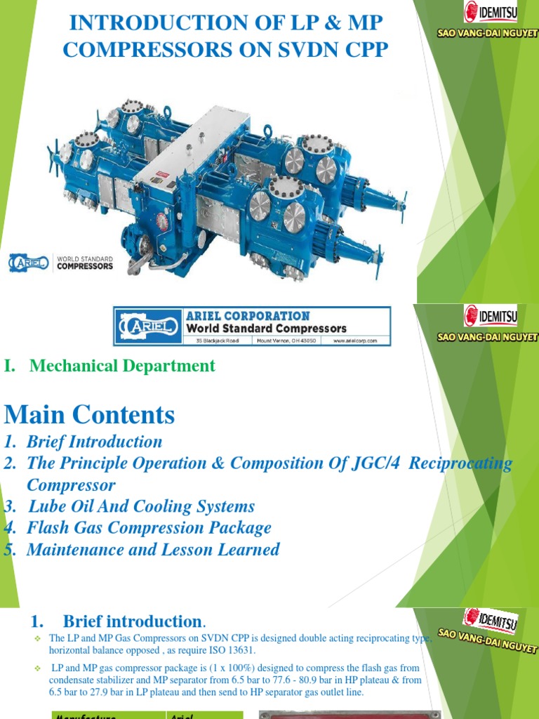 An In-Depth Look at the Operation and Maintenance of LP and MP ...