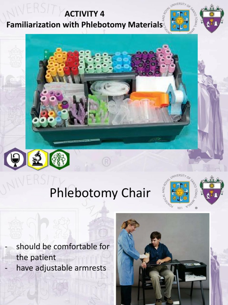 Activity 4 Phlebotomy Materials | Syringe | Medical Equipment