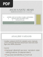 Contoh Soal Uji ANOVA Lengkap | PDF