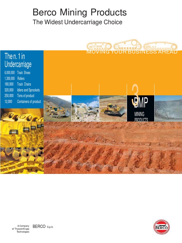 Berco Mining Products Overview | PDF | Heat Treating | Forging