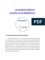 Definisi dan Teknik Simple Random Sampling | PDF