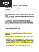 Adb International Staff Salary Structure 2024 | PDF