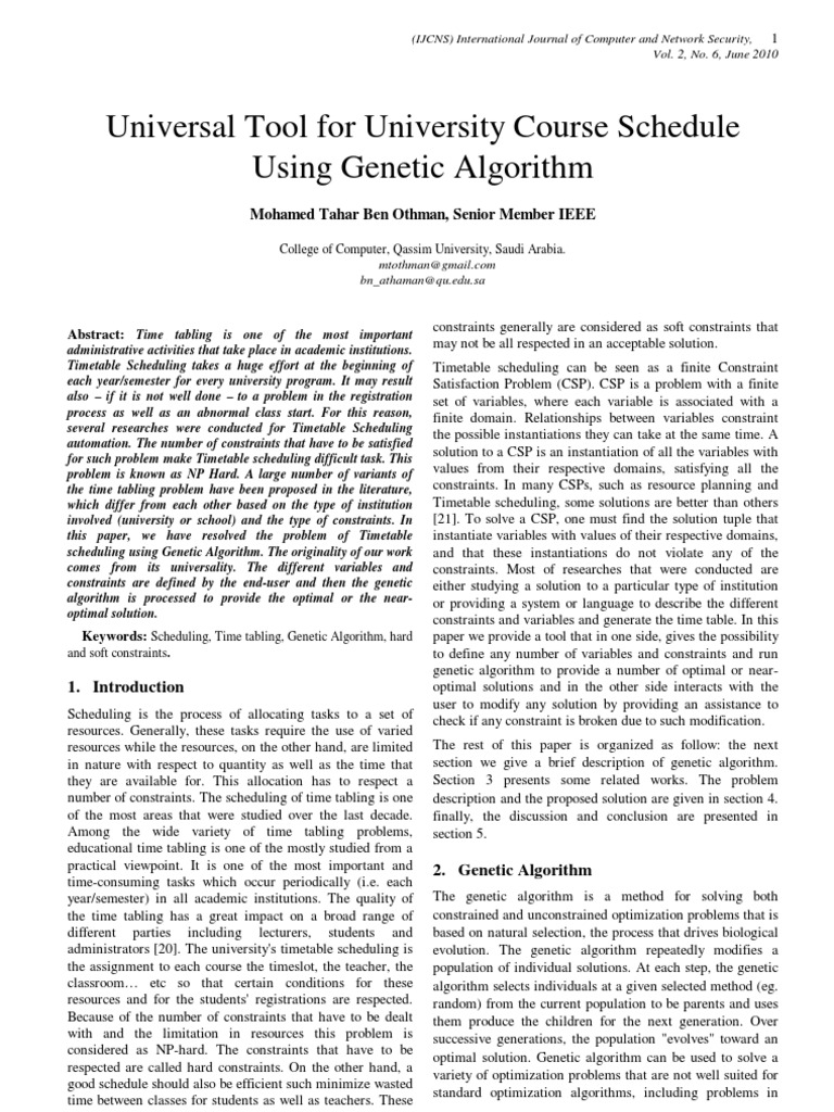 Vol2 No6 Pdf Genetic Algorithm Formal Verification