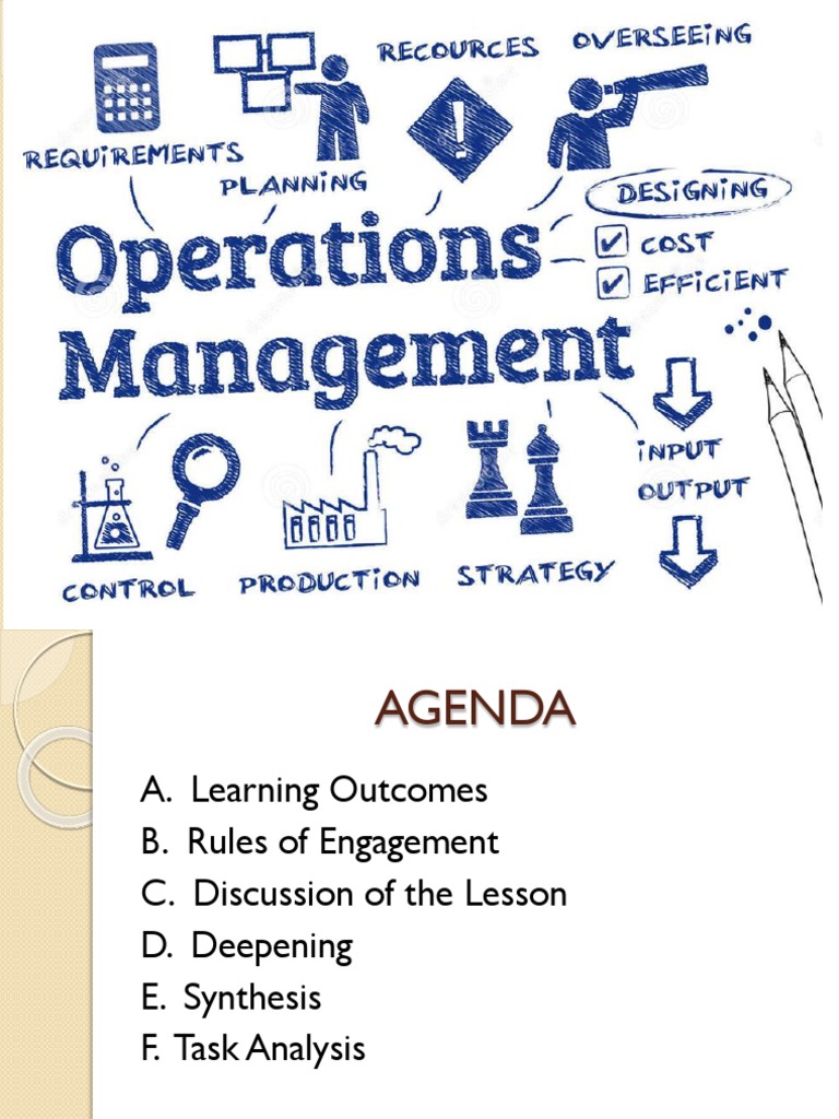 Understanding Operations Management: A Comprehensive Overview of Key ...