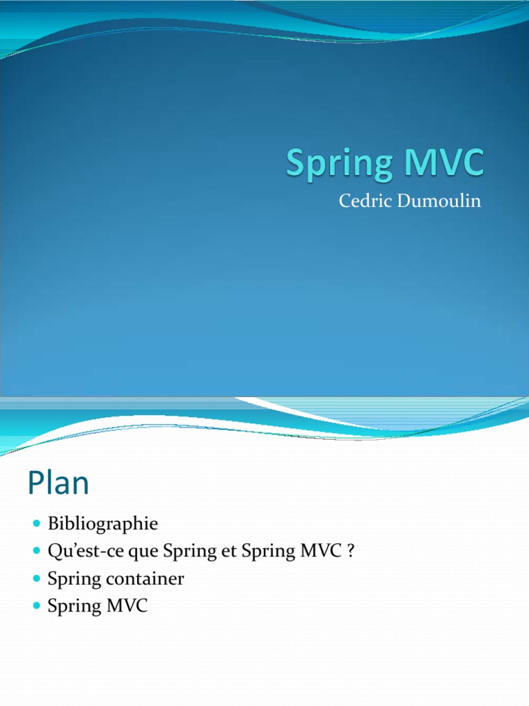 Spring 2013 | PDF | Spring Framework | Java Servlet