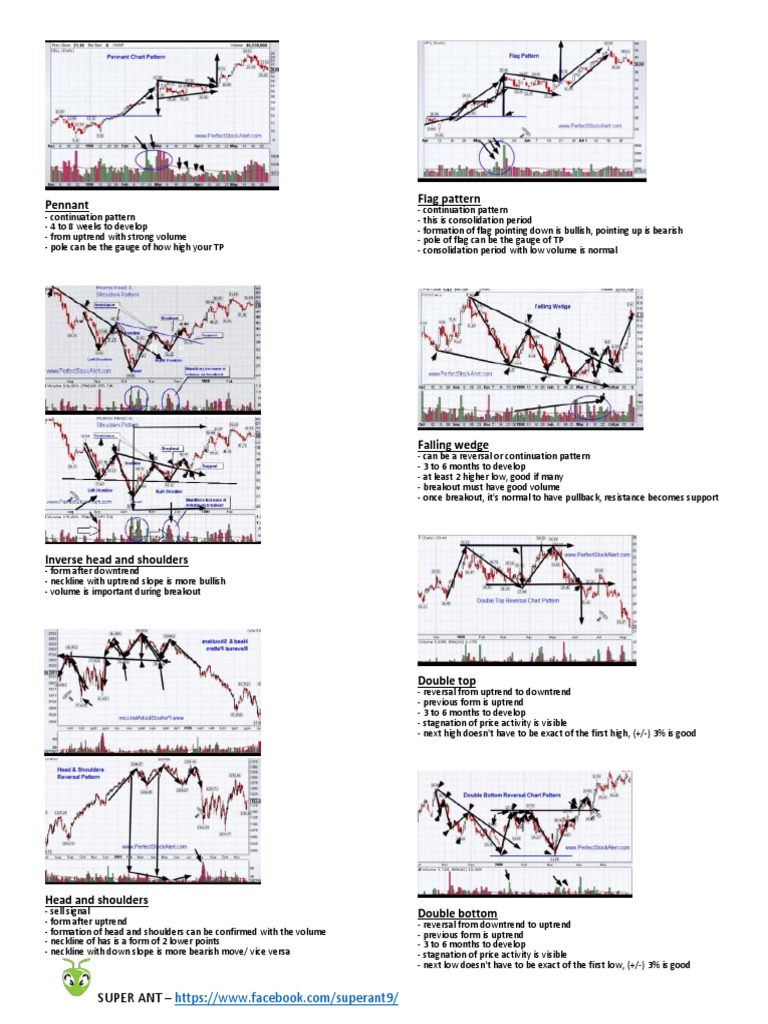 Pennant Flag Pattern: Super Ant | Download Free PDF | Market Trend ...