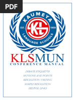 Model UN Made Easy: How To Write A Resolution | PDF | United Nations ...