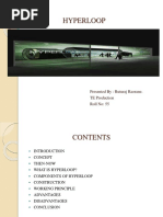 Hyperloop: Presented By: Aniket Deolikar | PDF | Hyperloop | Engineering