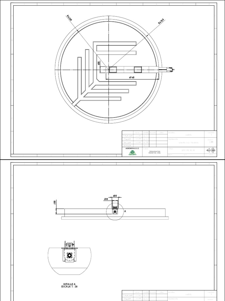 Drawing Silo Screw Conveyor | PDF