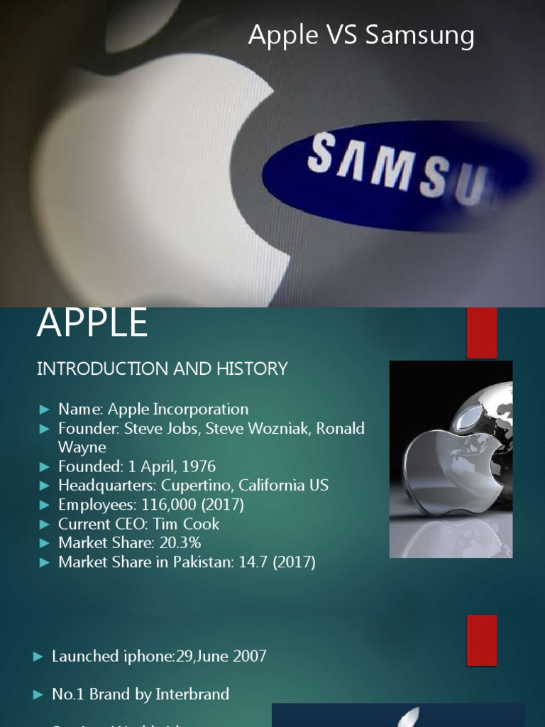 Apple vs Samsung: A Comparative Analysis | PDF | Samsung Electronics ...