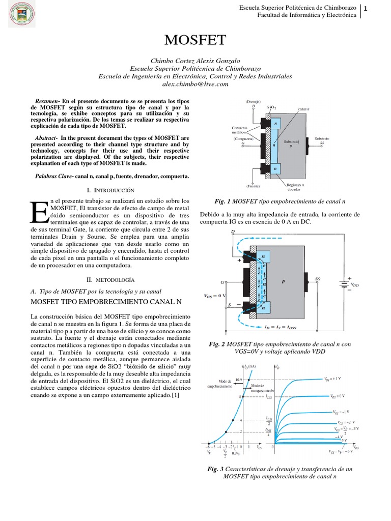 MOSFET | PDF | Mosfet | Transistor