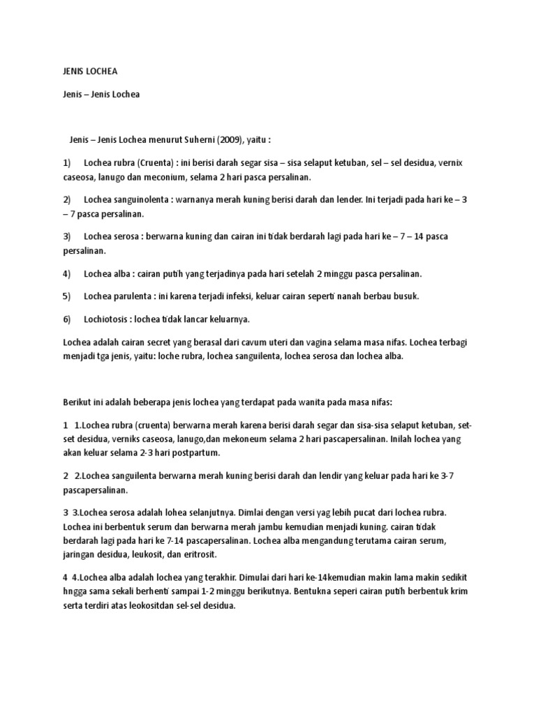 Jenis Lochea-Wps | PDF
