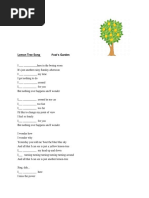 Lemon Tree | PDF | Rhyme | English Language