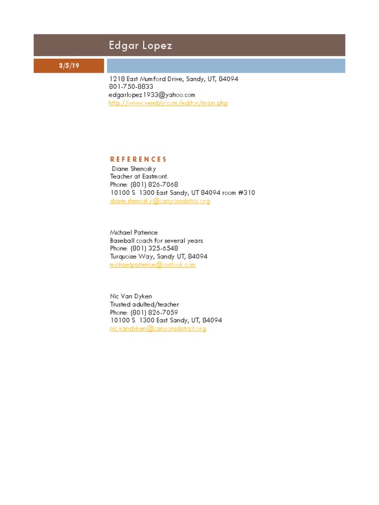 References El | PDF | Sports & Recreation
