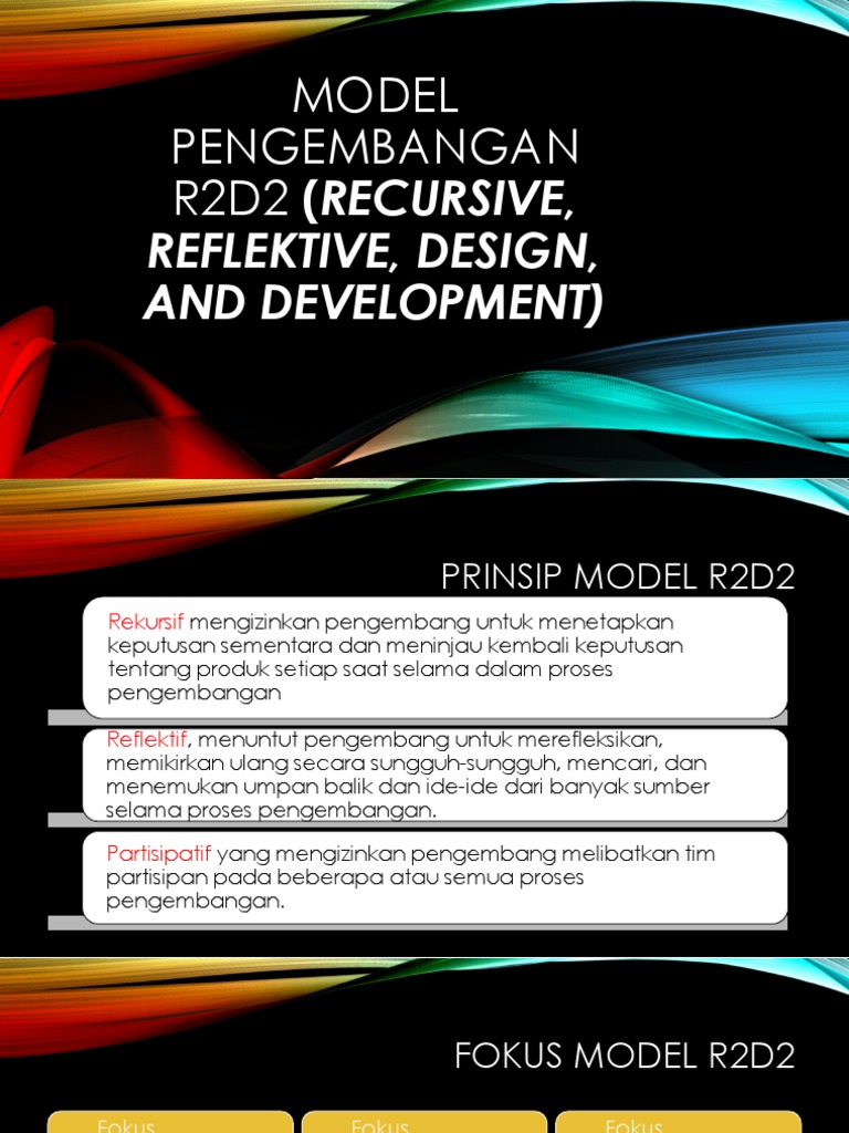 Model Pembelajaran r2d2 (Recursive, Reflektive | PDF