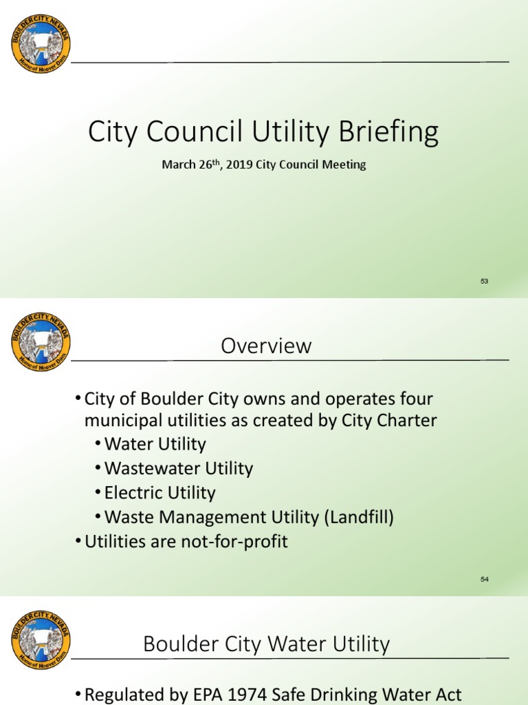 BC Utility Overview | PDF | Water Supply Network | Sanitary Sewer