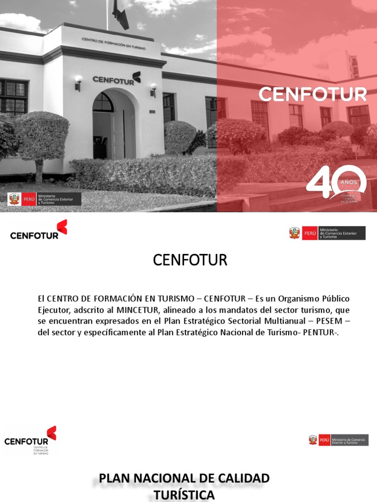 Cenfotur | PDF | Turismo | Servicio al Cliente