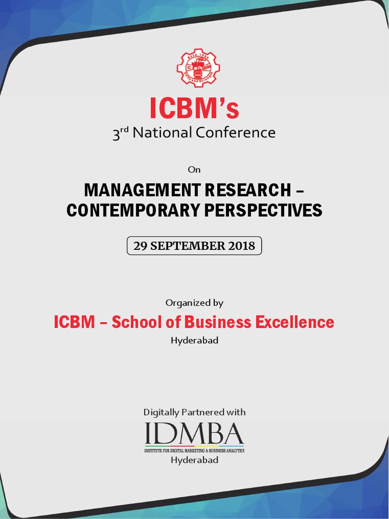 ICBM's: Management Research - Contemporary Perspectives | Download Free ...