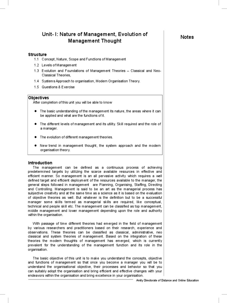 MODULE-1 (Management Function Behaviour | PDF | Human Resources ...