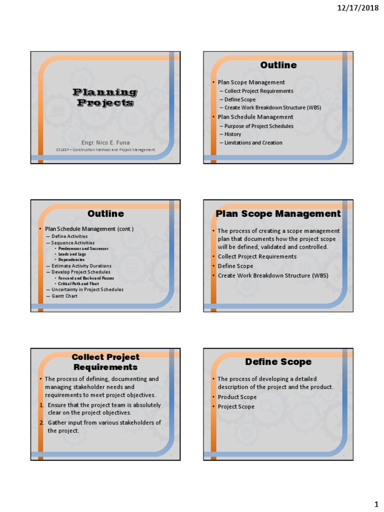 Plan Scope Management | PDF | Systems Engineering | Project Management