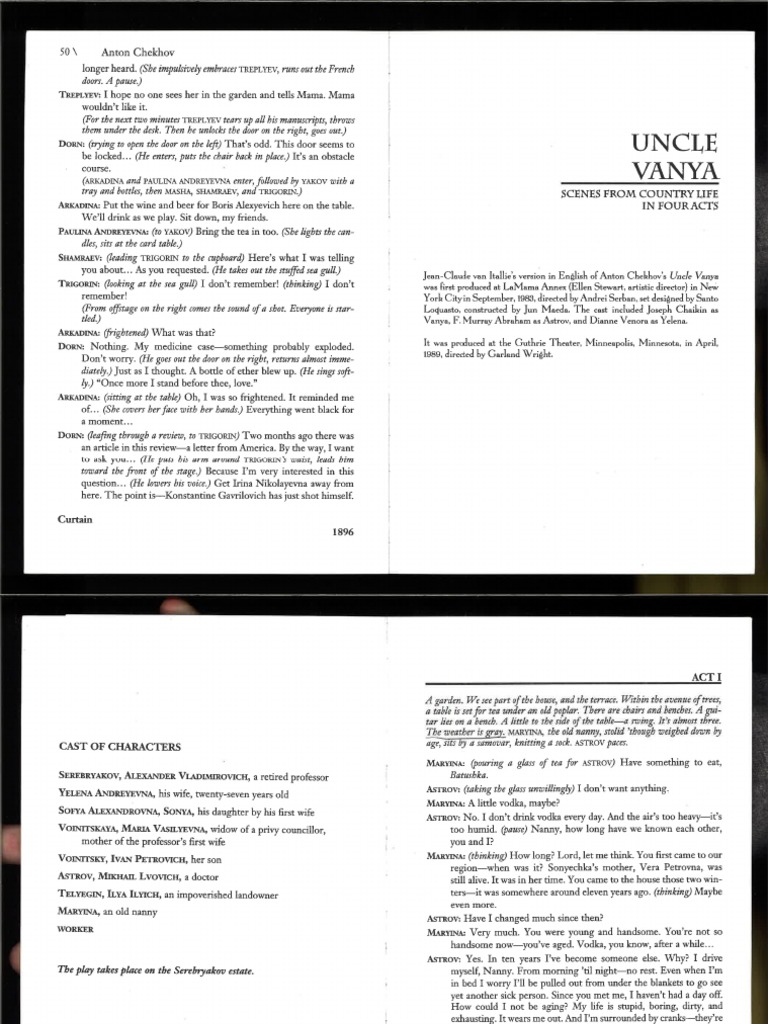 Uncle Vanya | PDF
