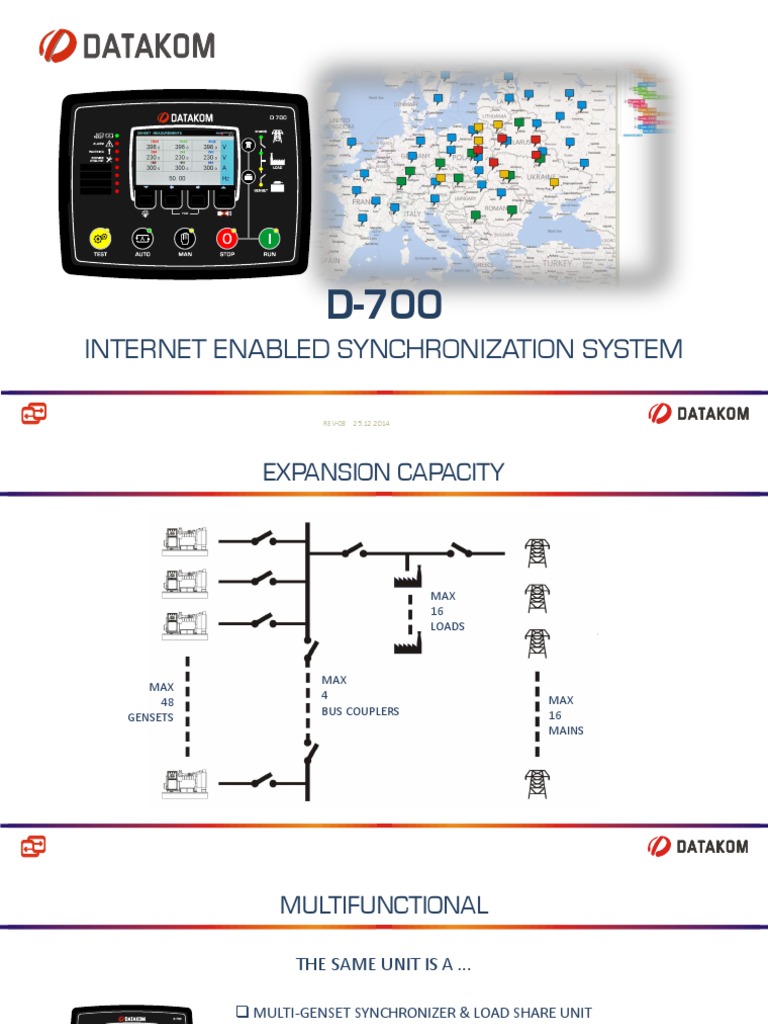 Datakom D700 PRESENTATION PDF | PDF | Scada | General Packet Radio Service