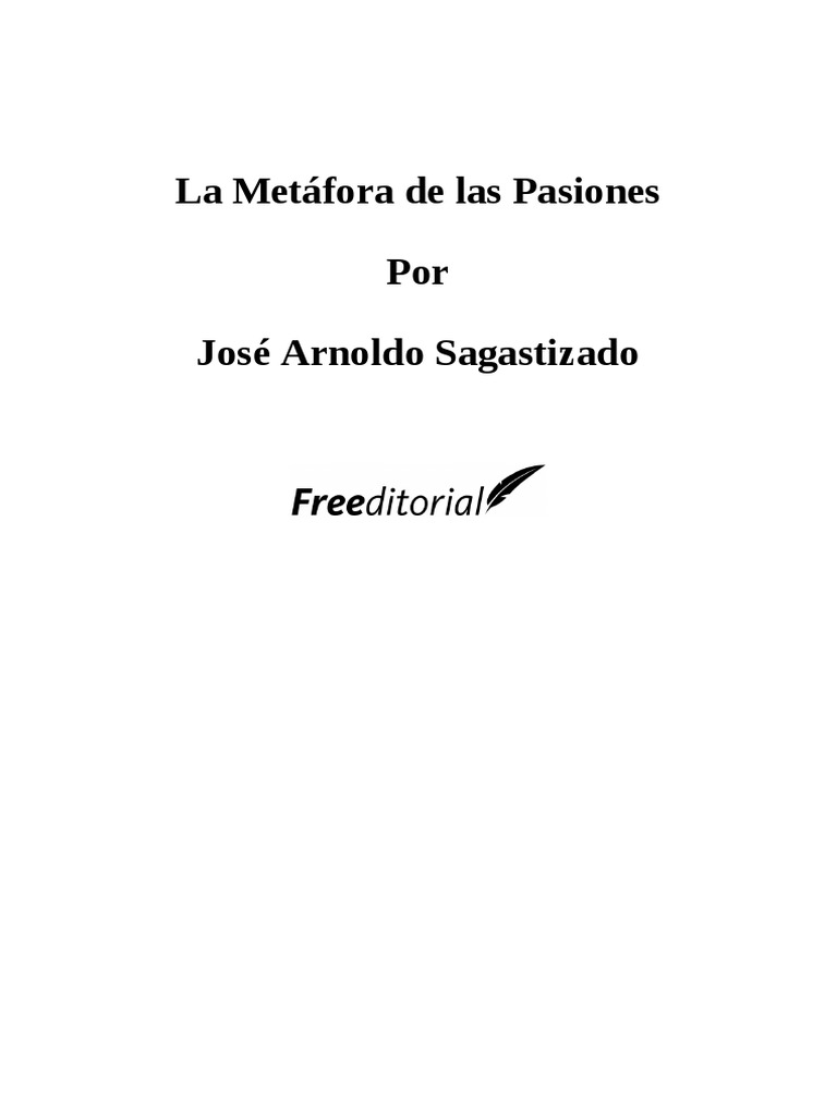 La Metáfora de Las Pasiones | PDF | café | Amor