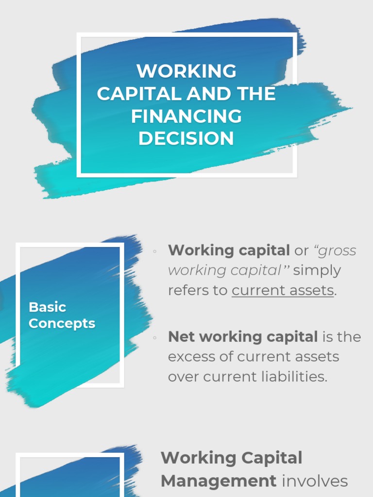 Working Capital Management | PDF | Working Capital | Capital (Economics)