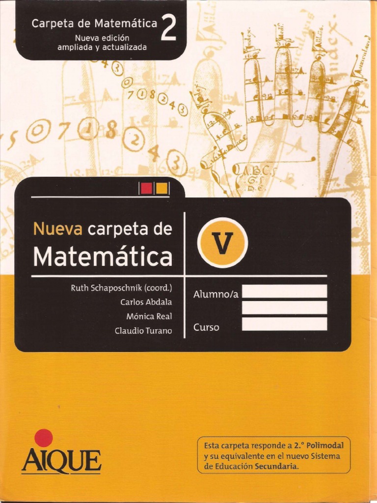 AIQUE Polimodal II - Completo PDF | Descargar gratis PDF | Ecuación cuadrática | Factorización