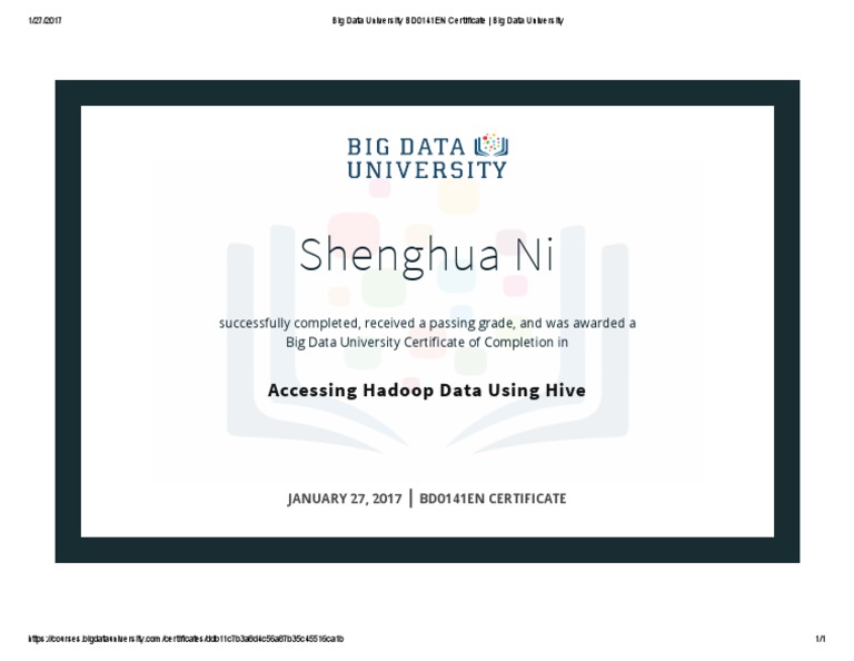 Accessing Hadoop Data Using Hive Pdf 