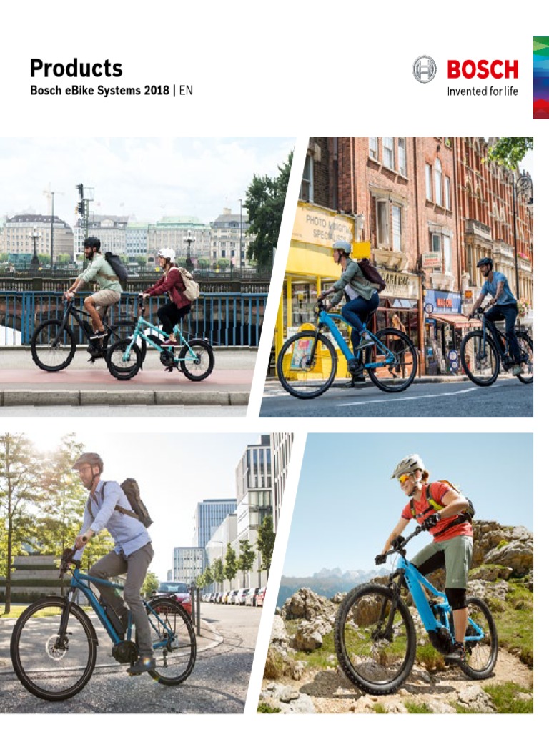 Bosch Ebike Systems 2018 Broshure | PDF | Battery Charger | Mountain Biking