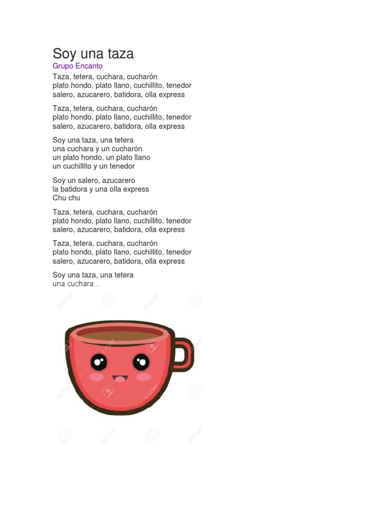 Soy Una Taza | PDF