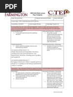 Lesson Plan MS Excel For Class 6 Students | PDF | Microsoft Excel ...