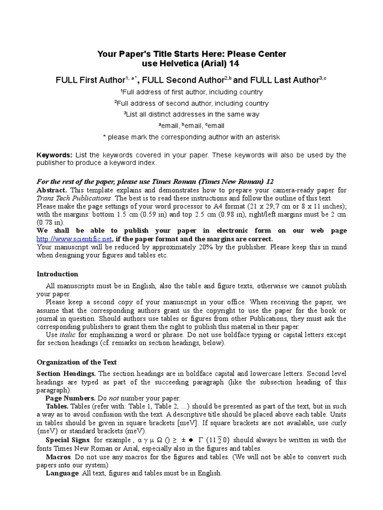 FULL First Author and FULL Last Author | PDF | Bracket | Writing