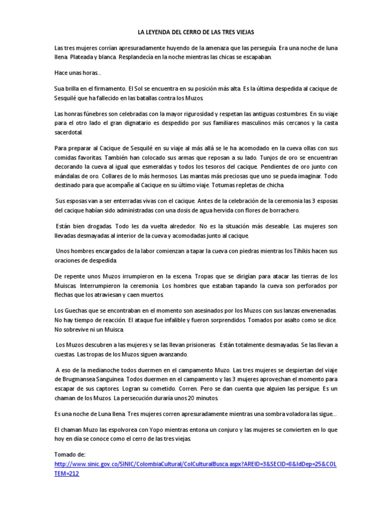 Mitos y Leyendas Muiscas | PDF | Religión y creencia