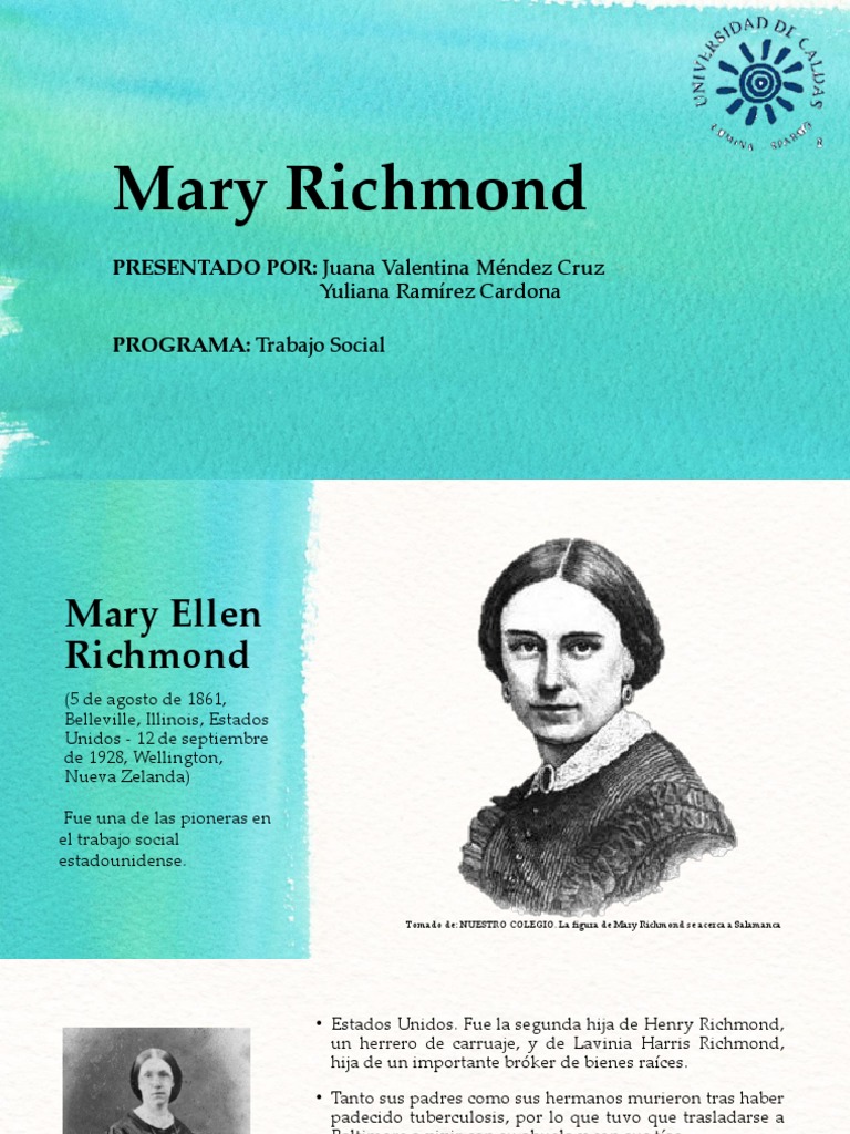 Mary Richmond | PDF | Trabajo Social